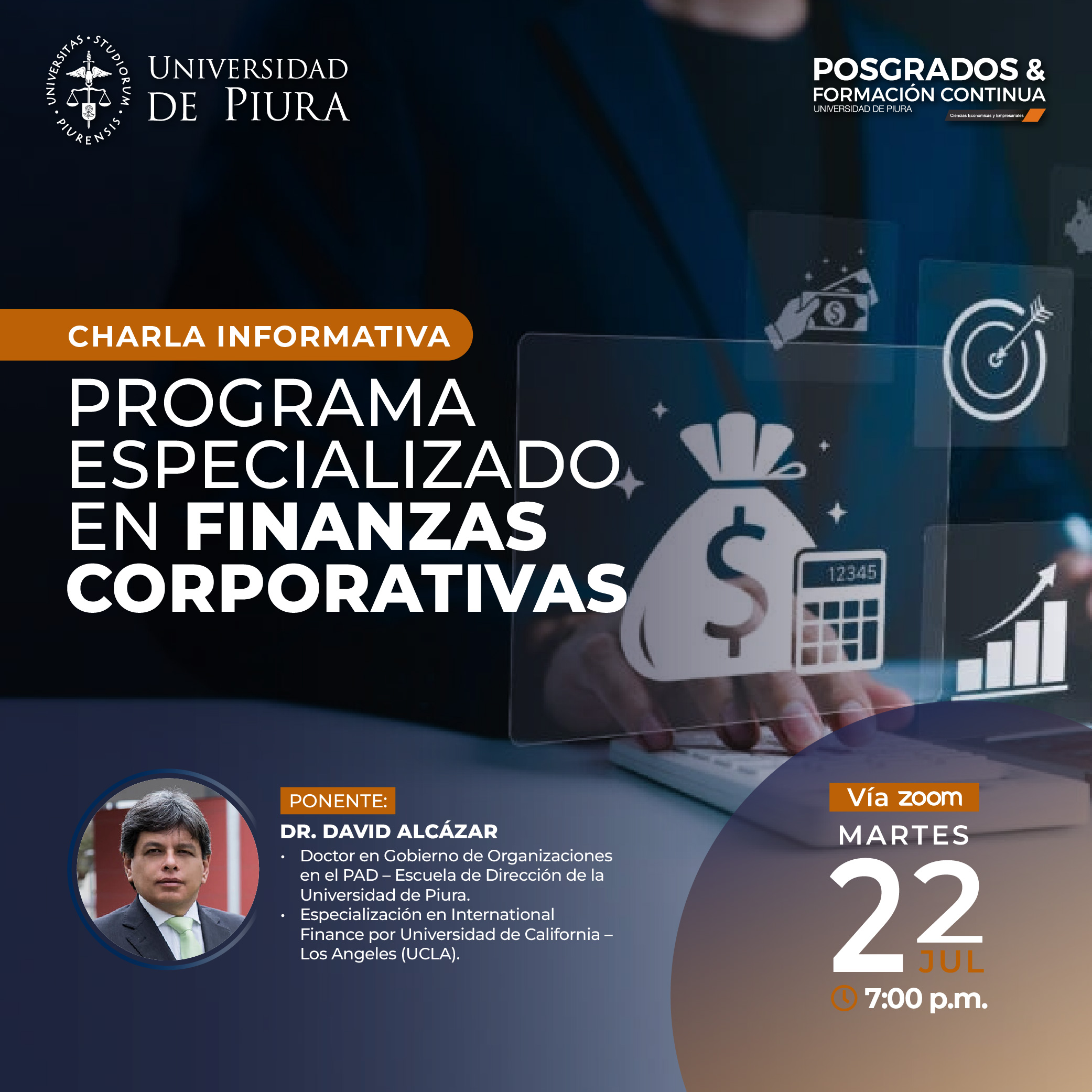Programa Especializado en Finanzas Corporativas | UDEP | Online