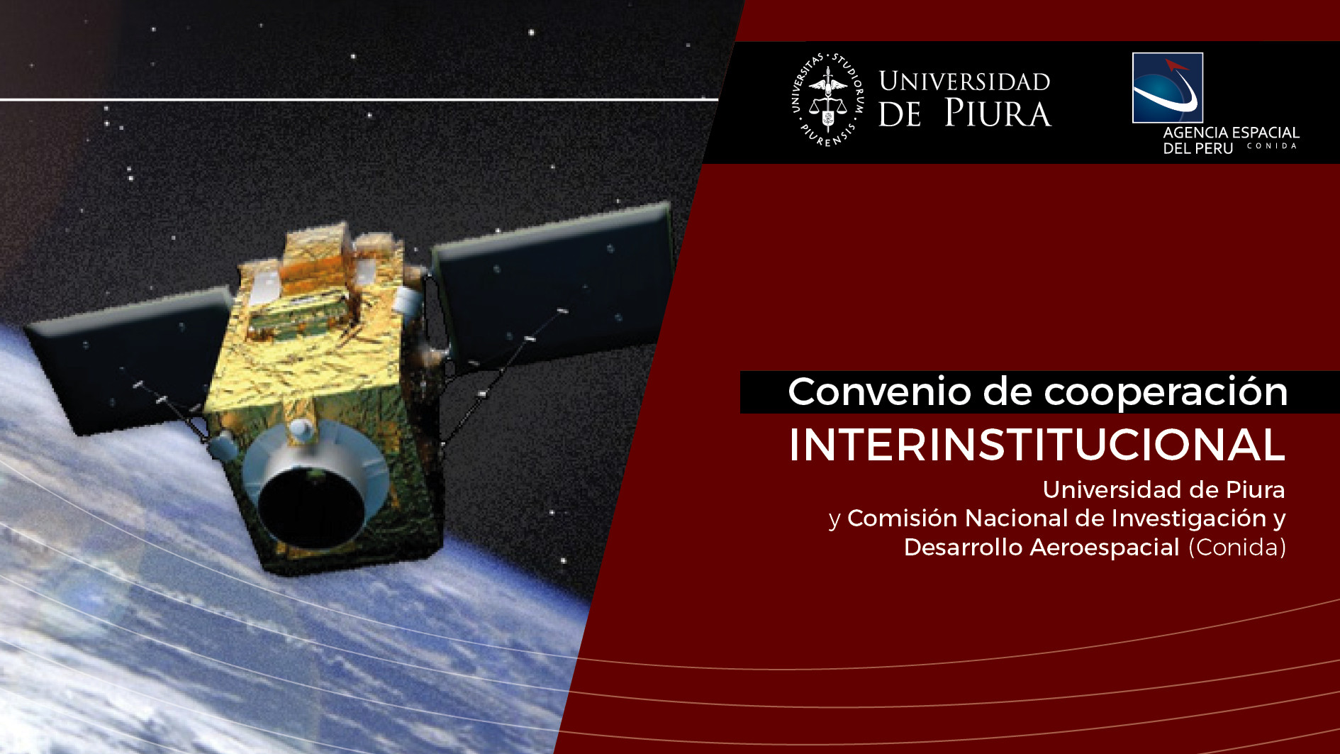 UDEP y Conida desarrollarán proyectos a partir de imágenes satelitales ...