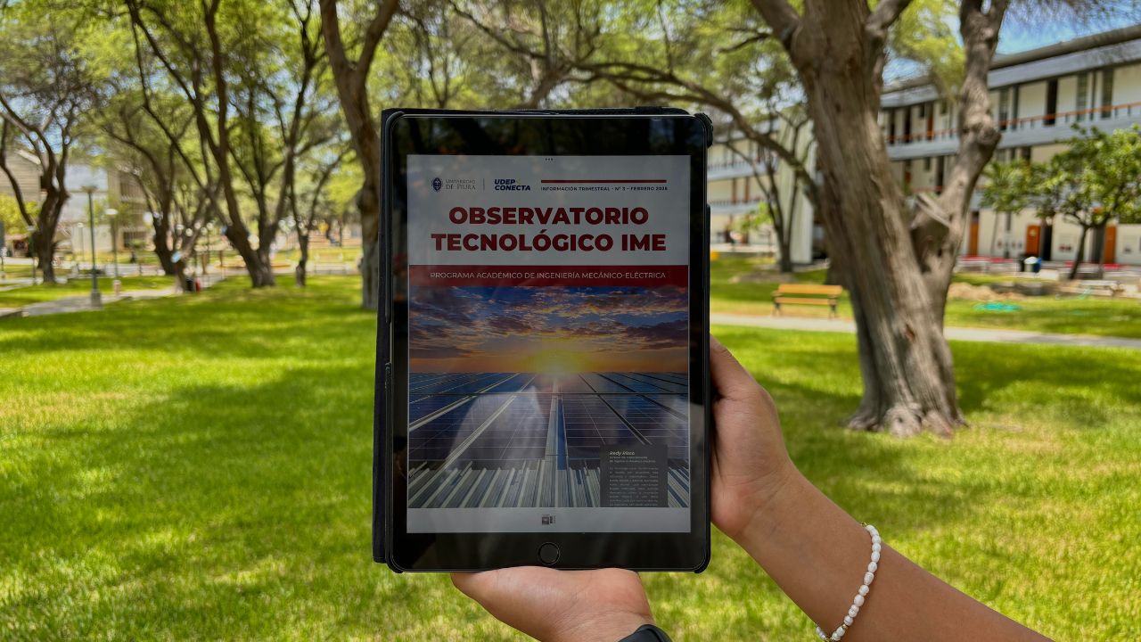 La UDEP presenta el boletín digital “Observatorio Tecnológico IME” » UDEP Hoy